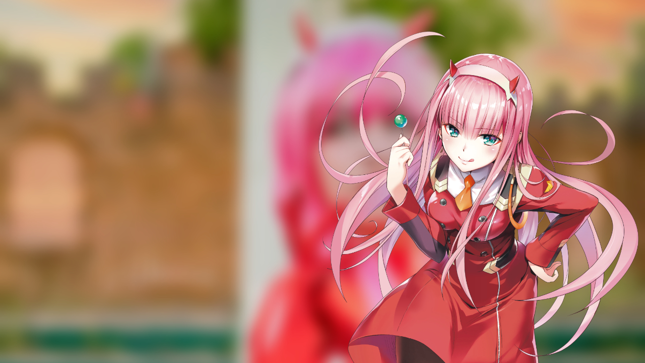 Cosplayer realiza um icônico visual da Zero Two de Darling in the ...