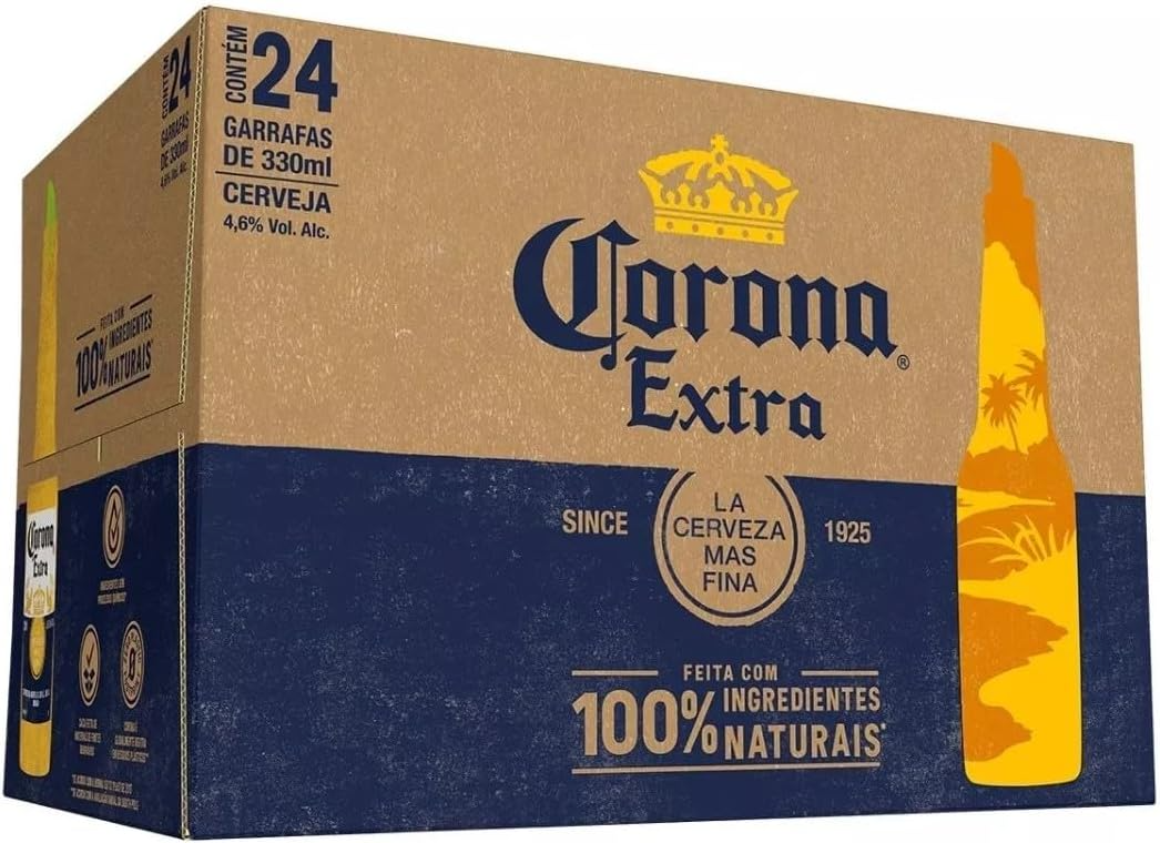 Pack de Corona Long Neck 330ml com 24 unidades - Critical Hits