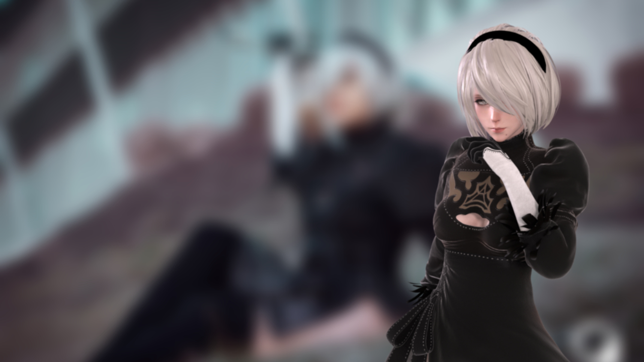 Apaixonante visual da Androide 2B de Nier: Automata é de tirar o fôlego ...