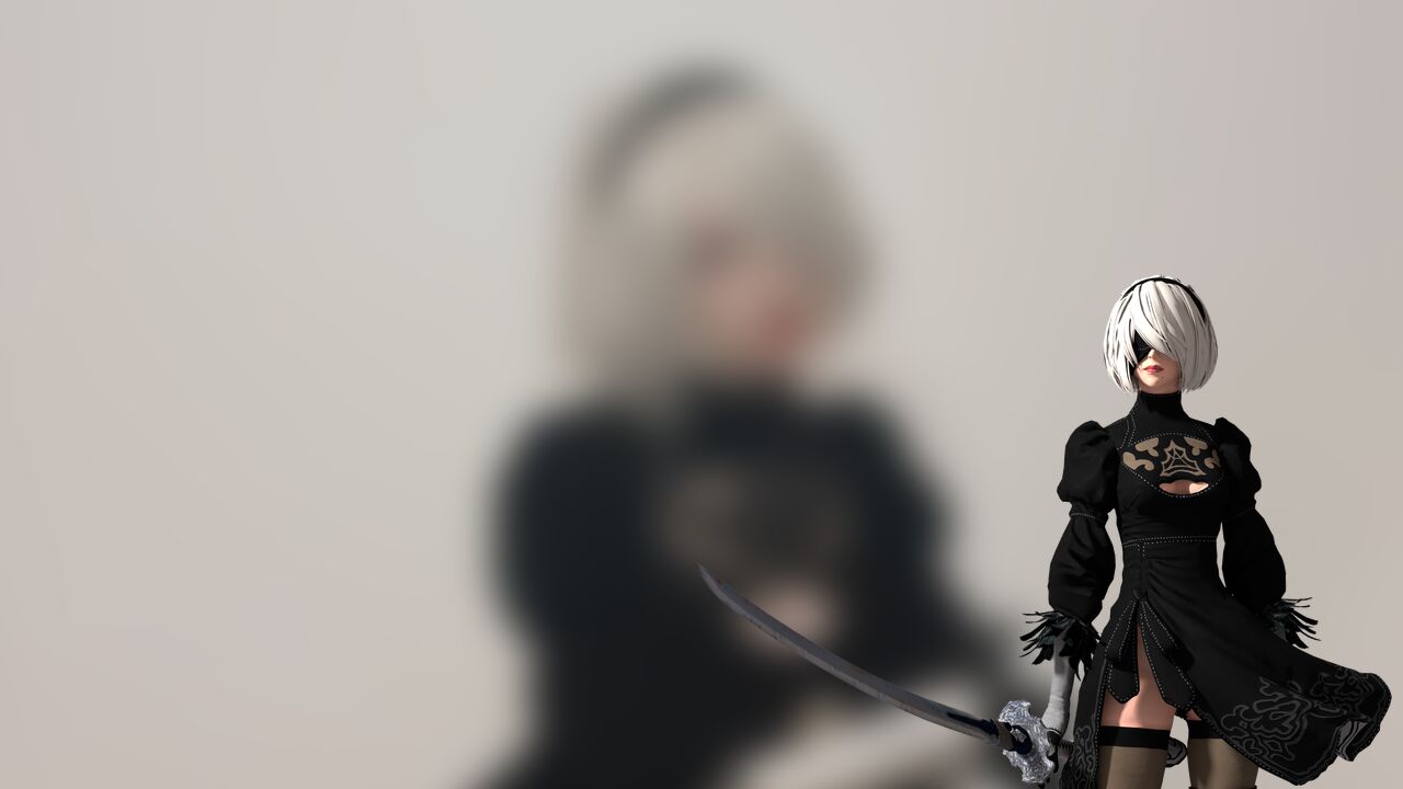 Modelo selyse.cos recria um icônico cosplay da 2B - Critical Hits