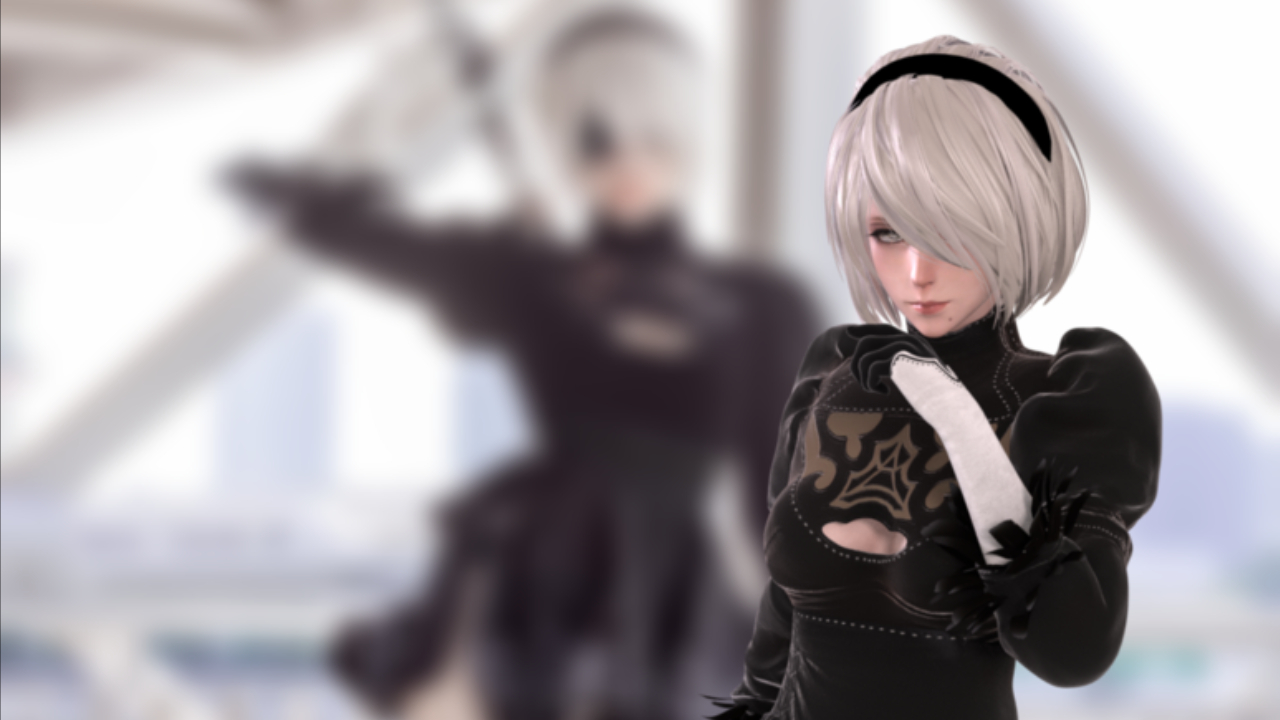 Fã de Nier: Automata cativa com formidável cosplay da envolvente ...