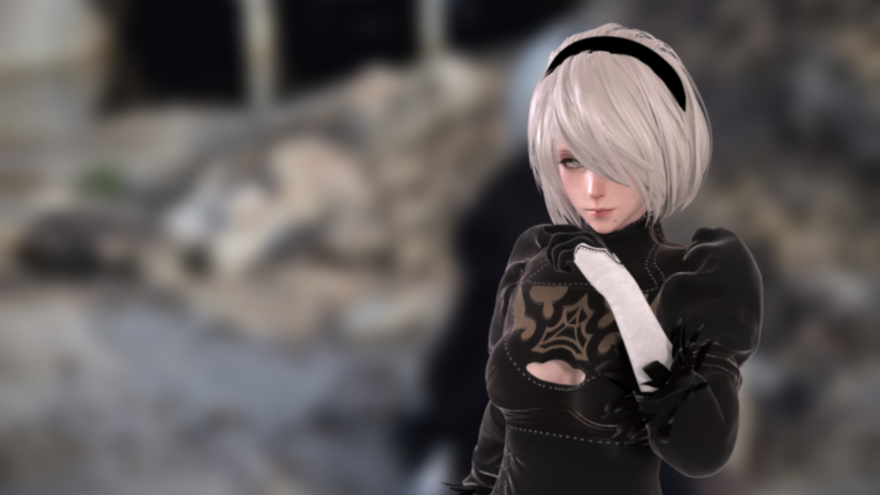 Modelo malasia realiza um imponente cosplay da Androide 2B de Nier ...