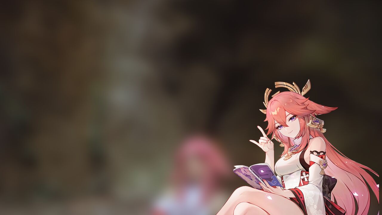 Modelo selyse.cos encanta com seu autêntico cosplay da Yae Miko ...