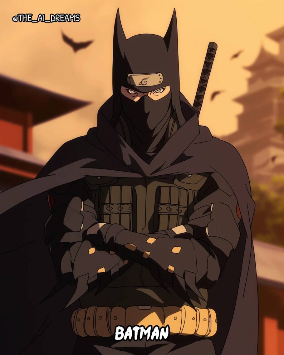 Veja como seriam os personagens da DC como ninjas em Naruto - Critical Hits