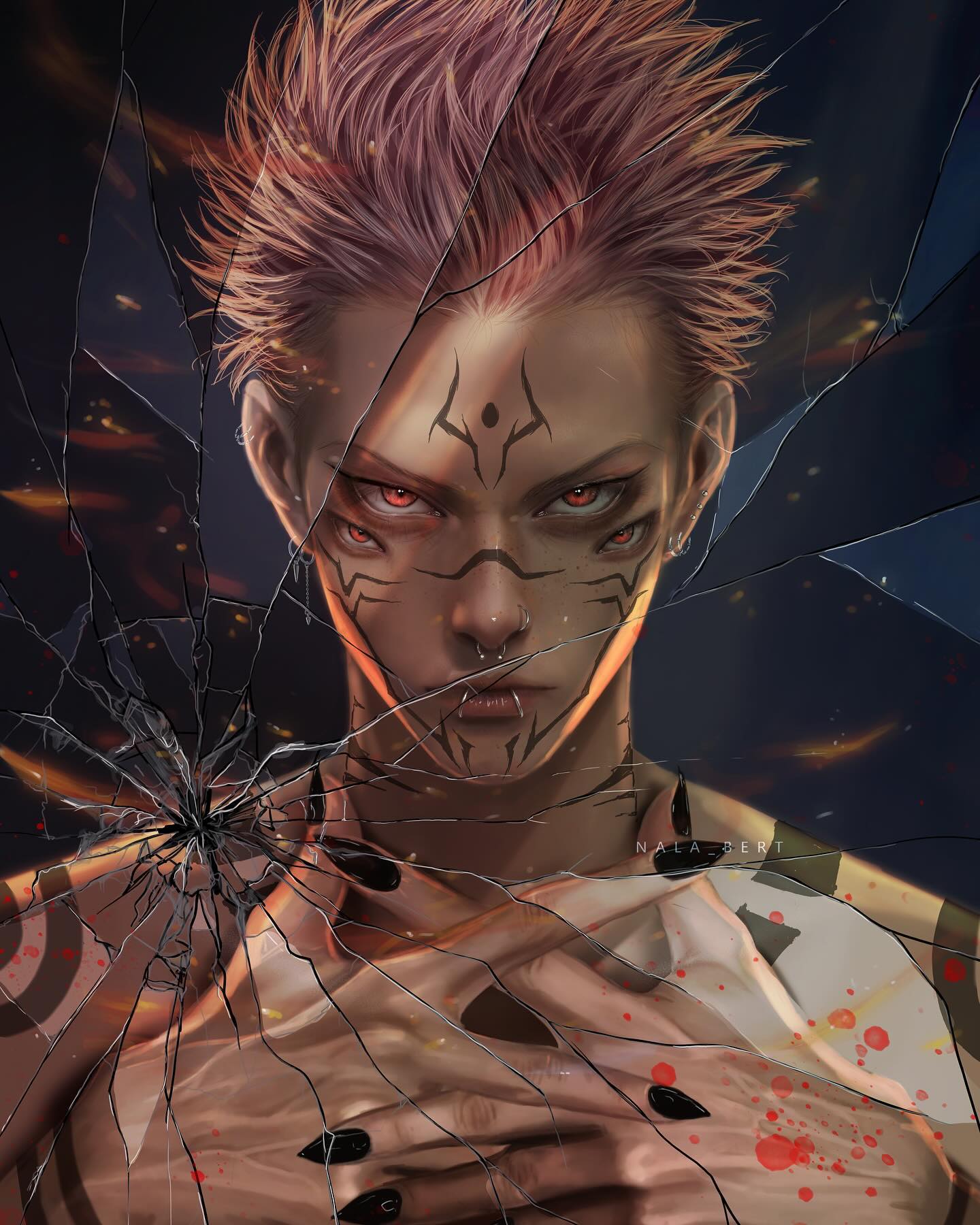 Veja como seria uma versão realista de Sukuna de Jujutsu Kaisen ...