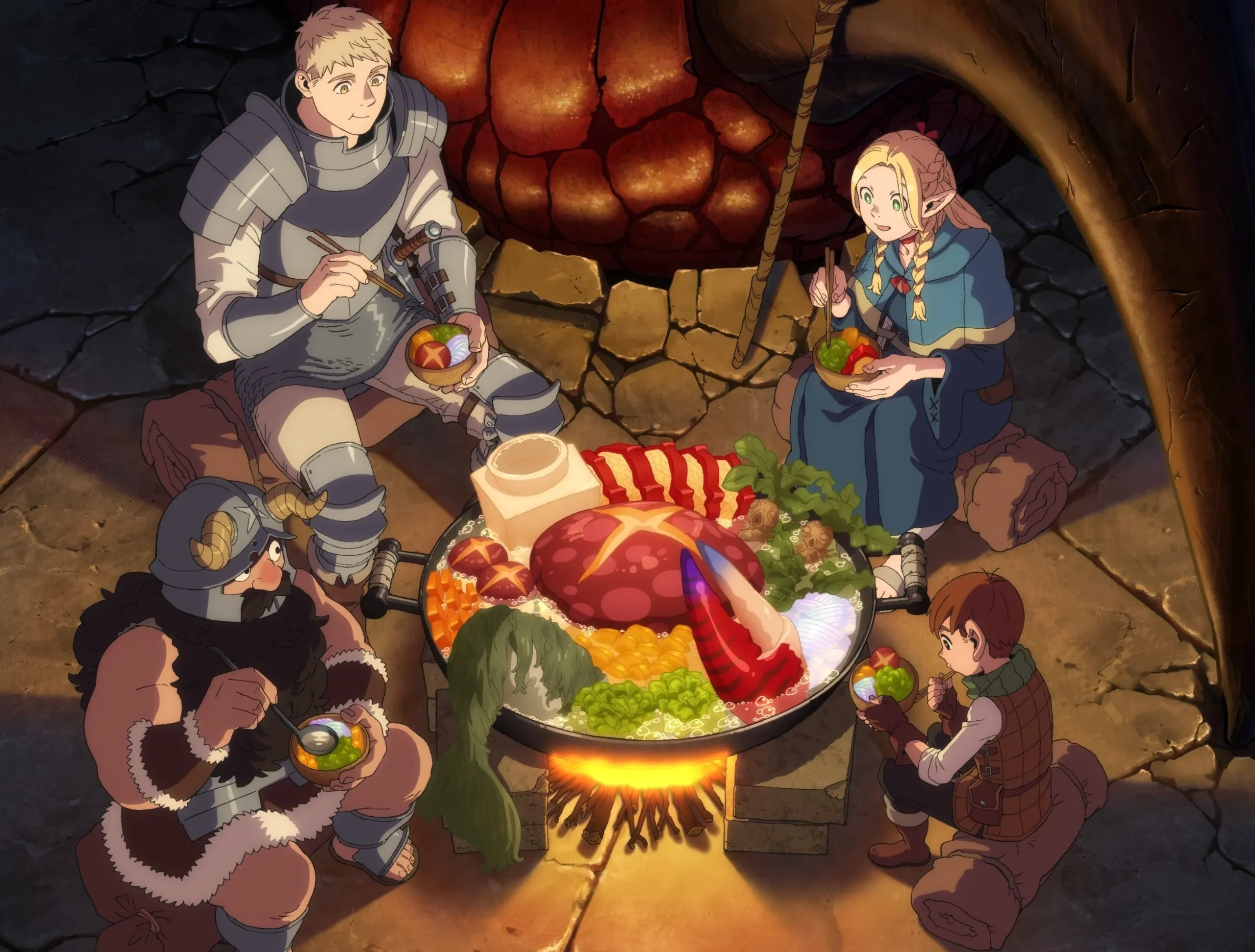 Teaser de Delicious in Dungeon Mostra o Que Esperar do Episódio 13 ...