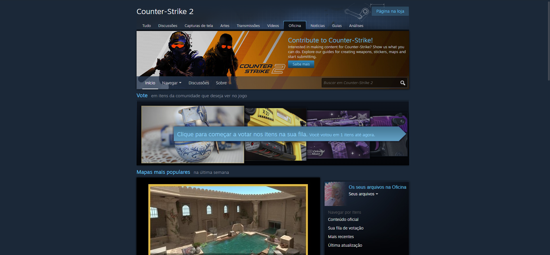 CS2 - Como jogar em uma Mapa da Oficina - Critical Hits