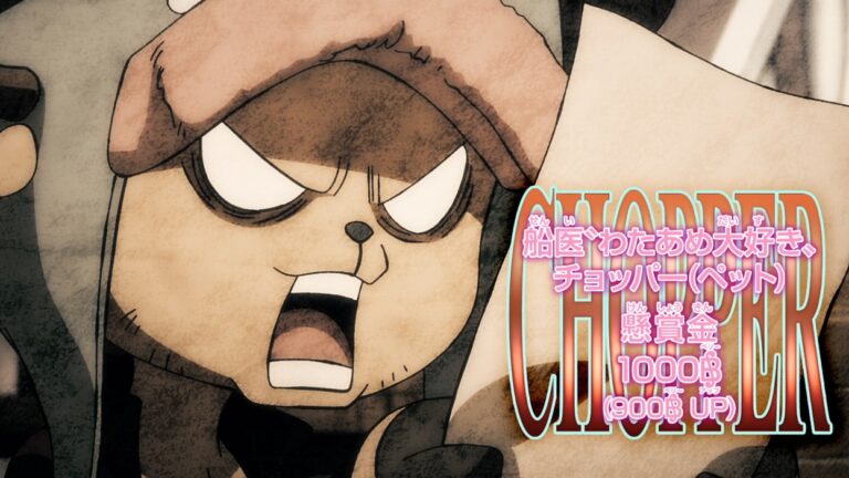 One Piece - Todas as recompensas de Chopper - Critical Hits