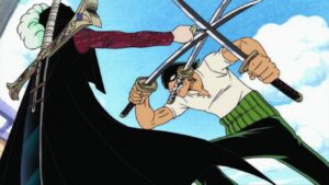 One Piece – Em qual episódio Zoro luta contra Mihawk? - Critical Hits