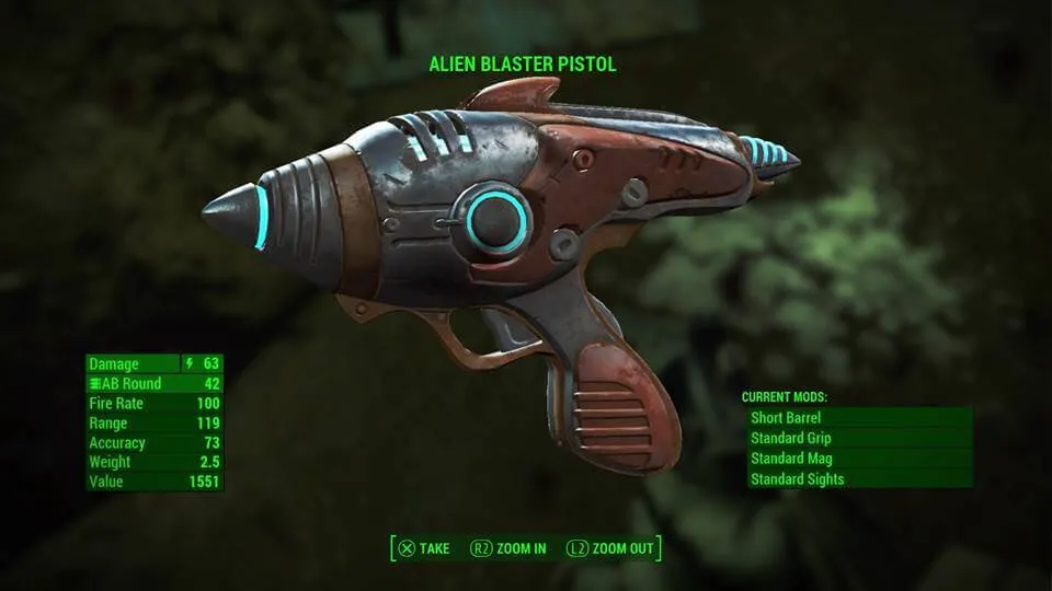Onde Encontrar a Pistola Alien Blaster em Fallout 4 - Critical Hits