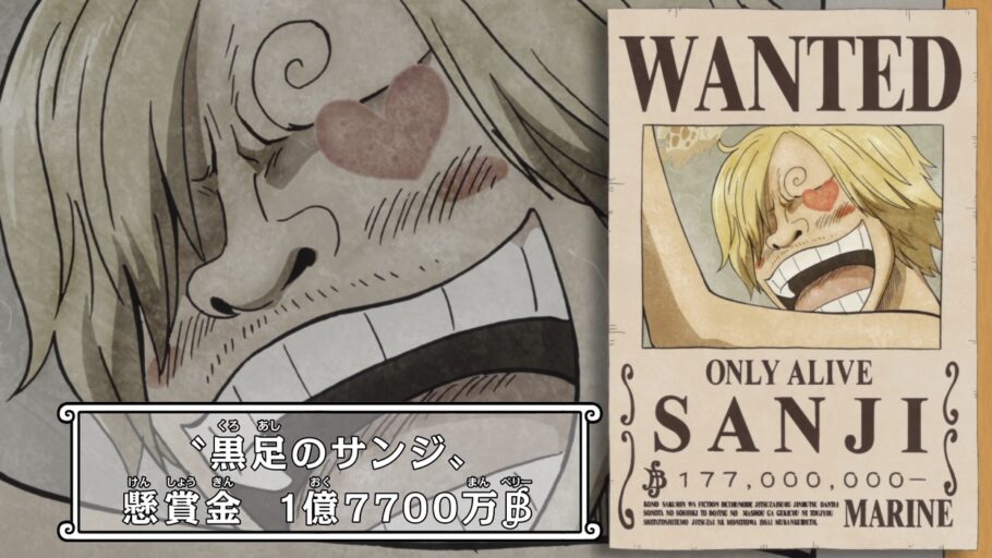 One Piece - Todas as recompensas de Sanji - Critical Hits