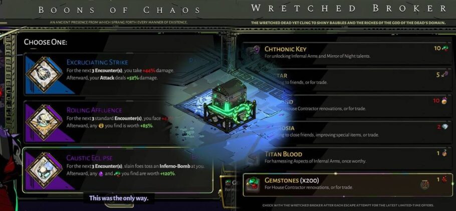 Como Farmar Pedras Preciosas em Hades - Critical Hits