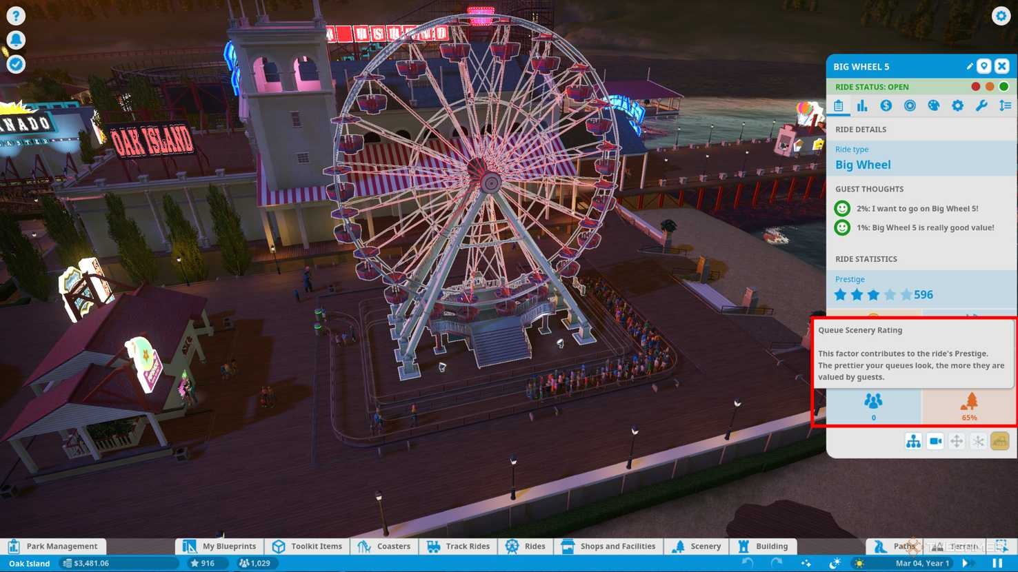 Como aumentar a classificação do cenário em Planet Coaster - Critical Hits