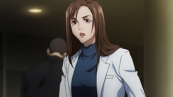 Este é um inesquecível cosplay da Shoko Ieiri de Jujutsu Kaisen ...