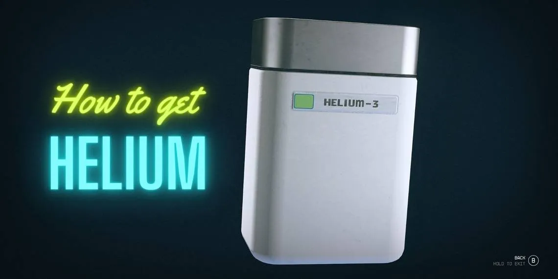 Como Extrair Hélio (He-3) em Starfield - Critical Hits