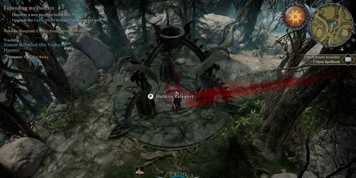 Como se Teletransportar com Recursos em V Rising - Critical Hits