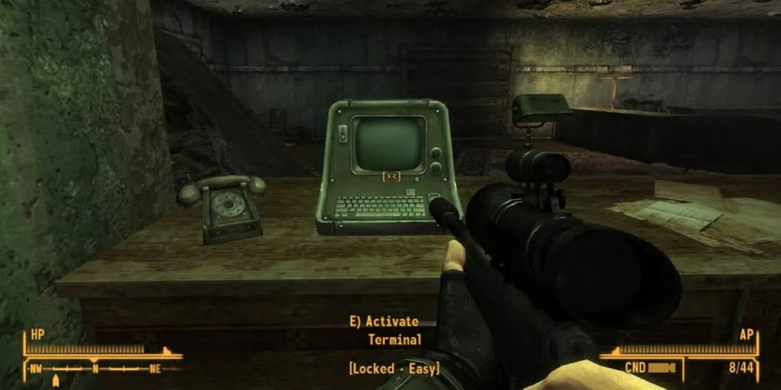 Como hackear terminais em Fallout: New Vegas - Critical Hits
