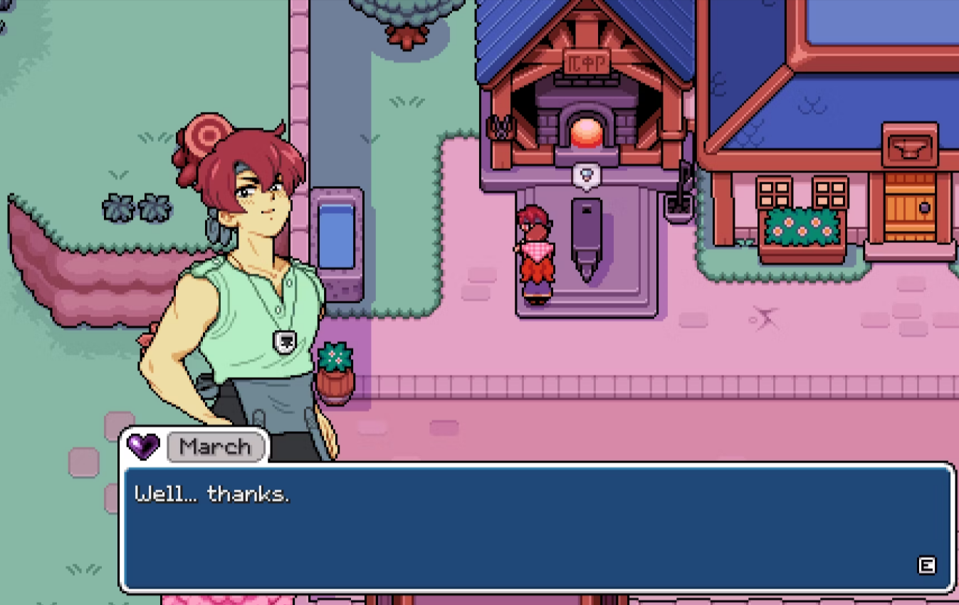 Como ter um relacionamento com March em Fields Of Mistria - Critical Hits