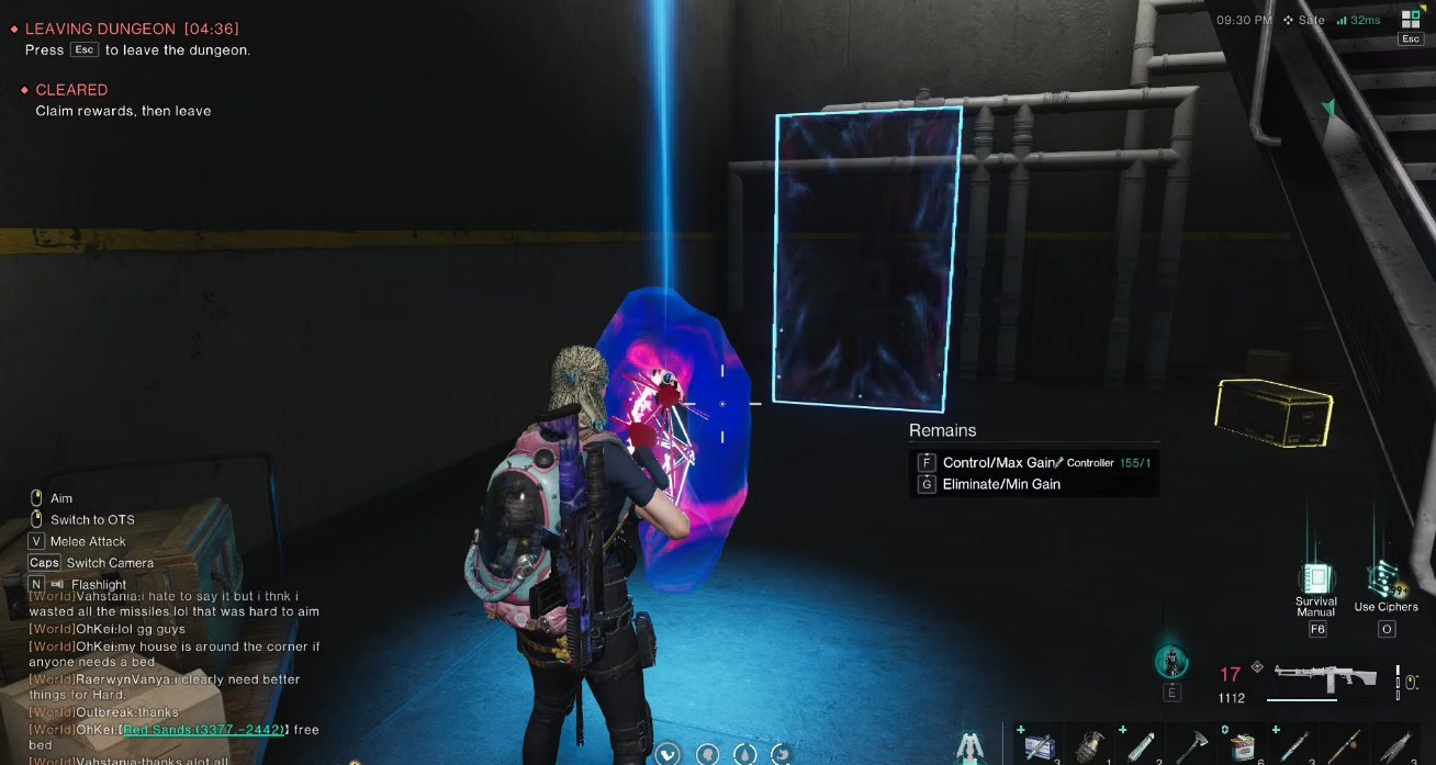 Como obter Controladores em Once Human - Critical Hits