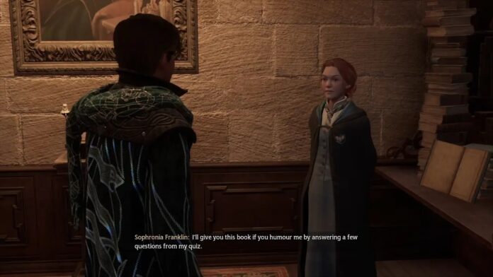 Hogwarts Legacy - Guia de respostas para Saphonia Franklin - Critical Hits