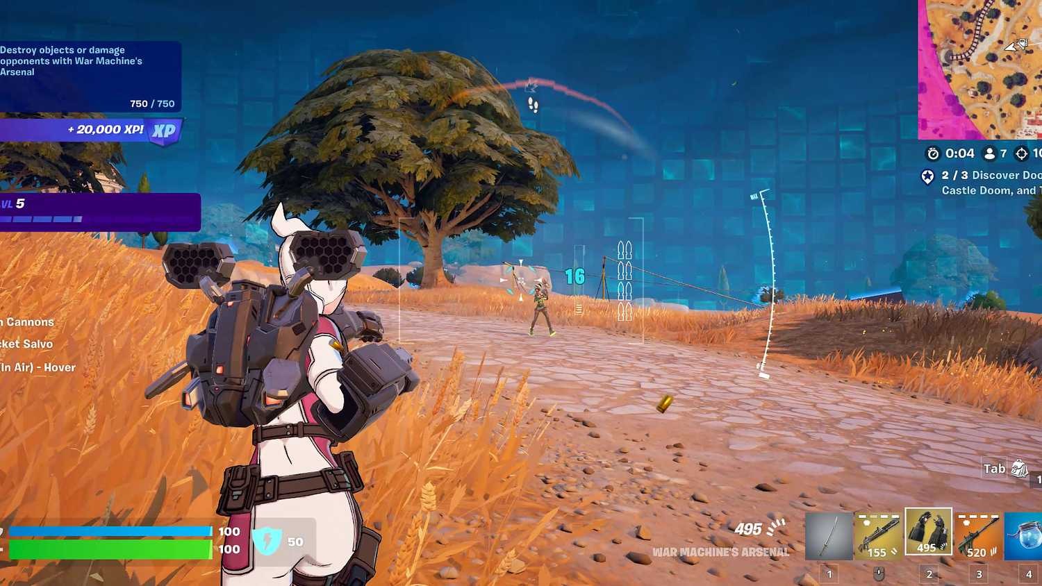 Como encontrar o arsenal do Máquina de Combate no Fortnite - Critical Hits