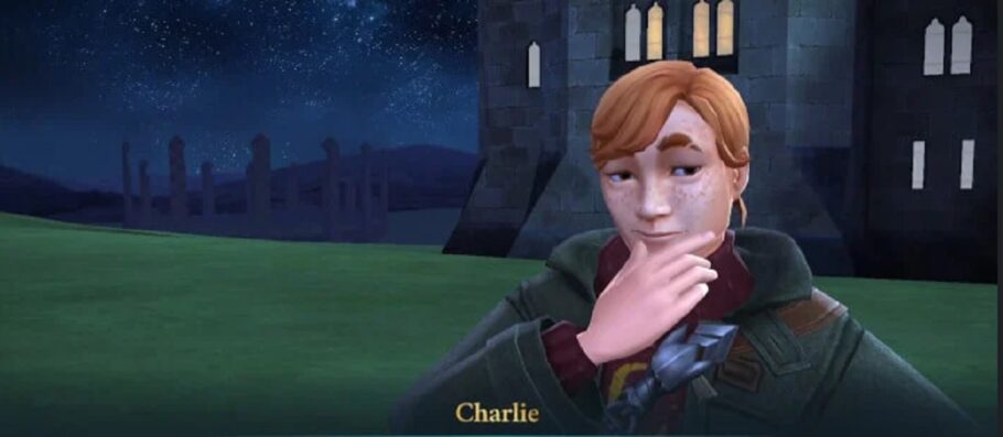 Hogwarts Mystery - Guia de amizade e respostas com Charlie Weasley