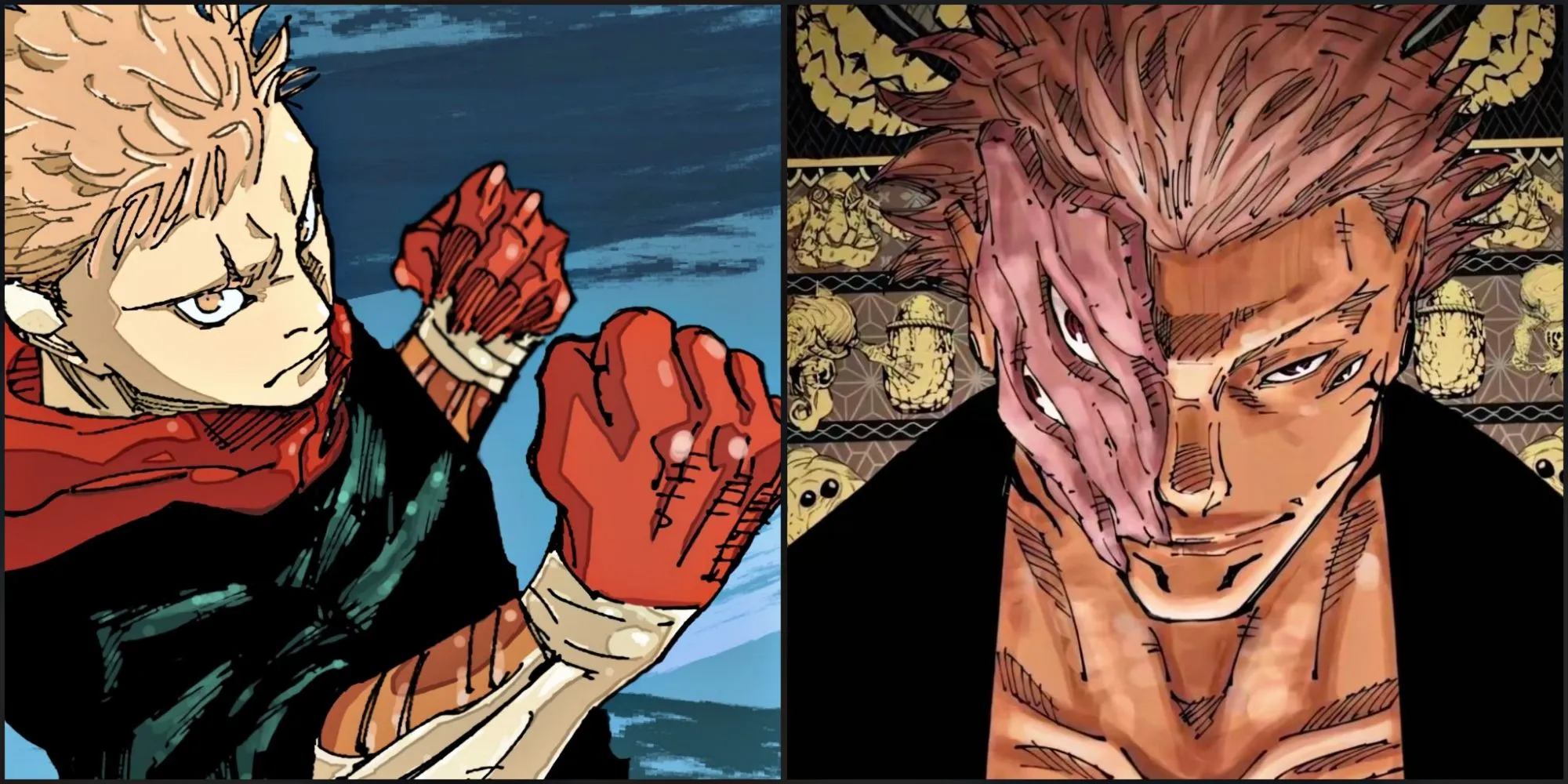 Jujutsu Kaisen 265 mostra Yuji tentando o "Talk no Jutsu" em Sukuna ...