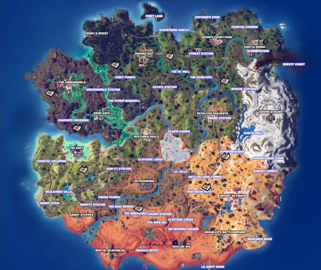 Como Abrir Bunkers De Armas No Capítulo 5 Temporada 4 De Fortnite