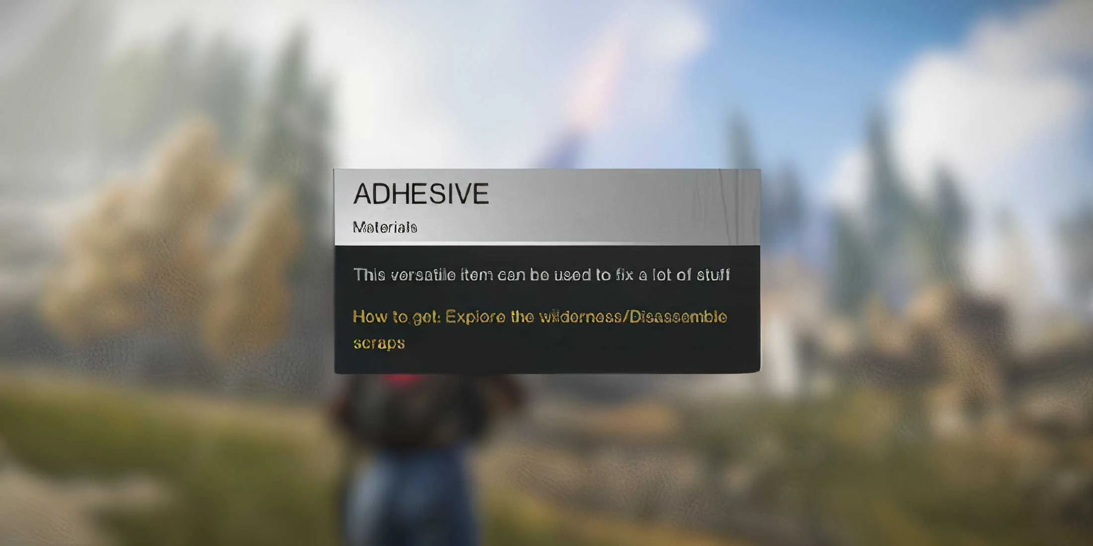 Onde obter adesivo em Once Human - Critical Hits