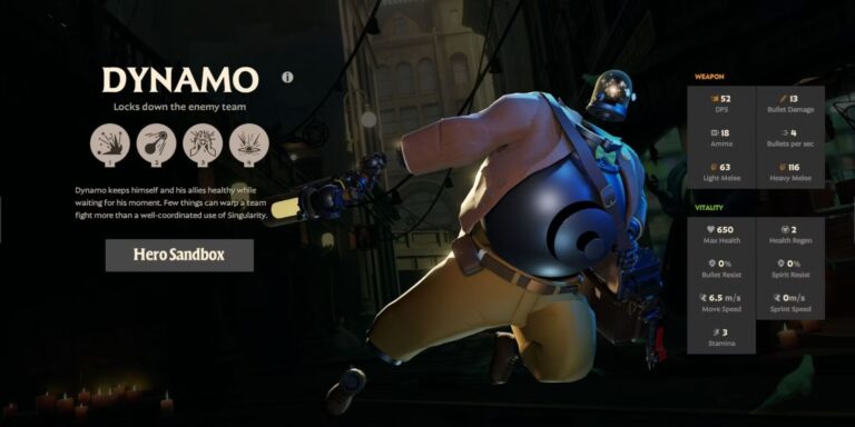 Deadlock - Guia de Build para Dynamo - Critical Hits