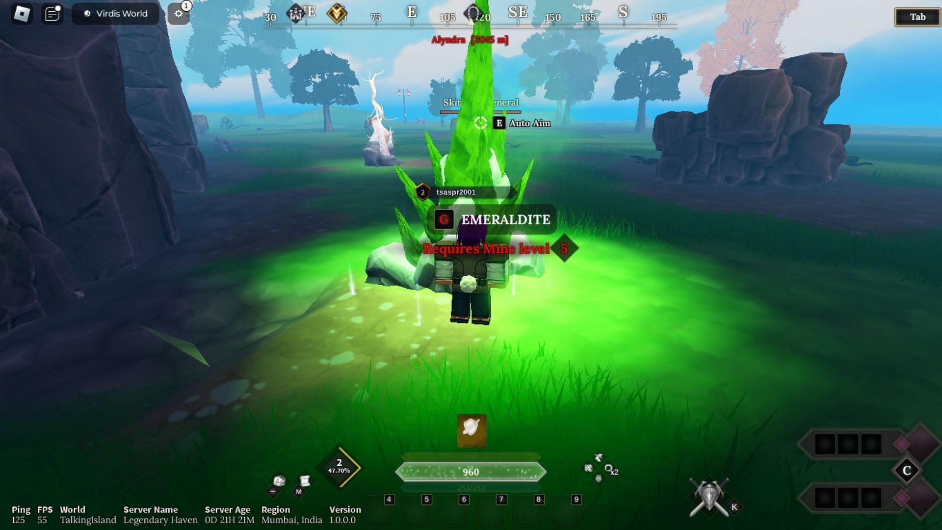 Roblox Devas of Creation - Como encontrar Emeraldite - Critical Hits