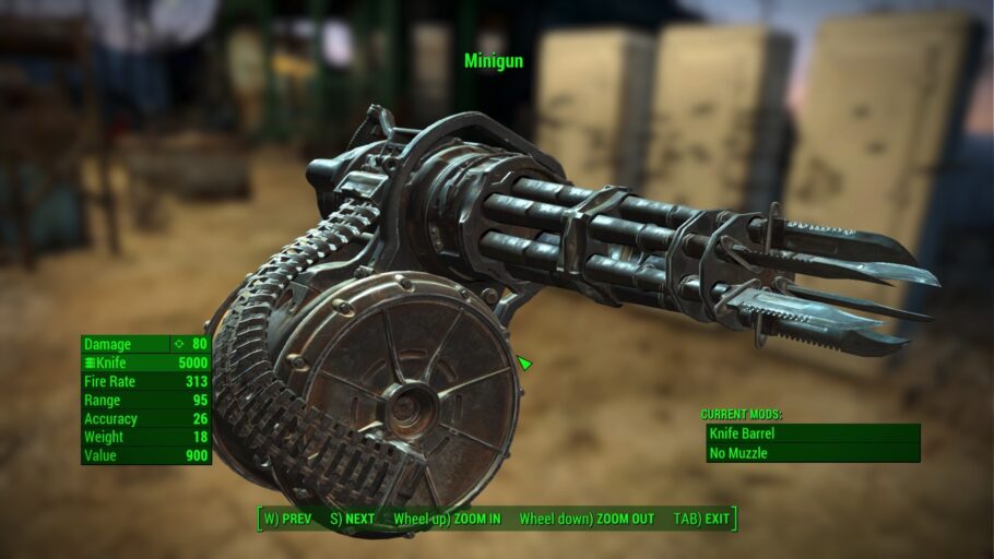 Fallout 4 - Tudo sobre a Minigun - Critical Hits