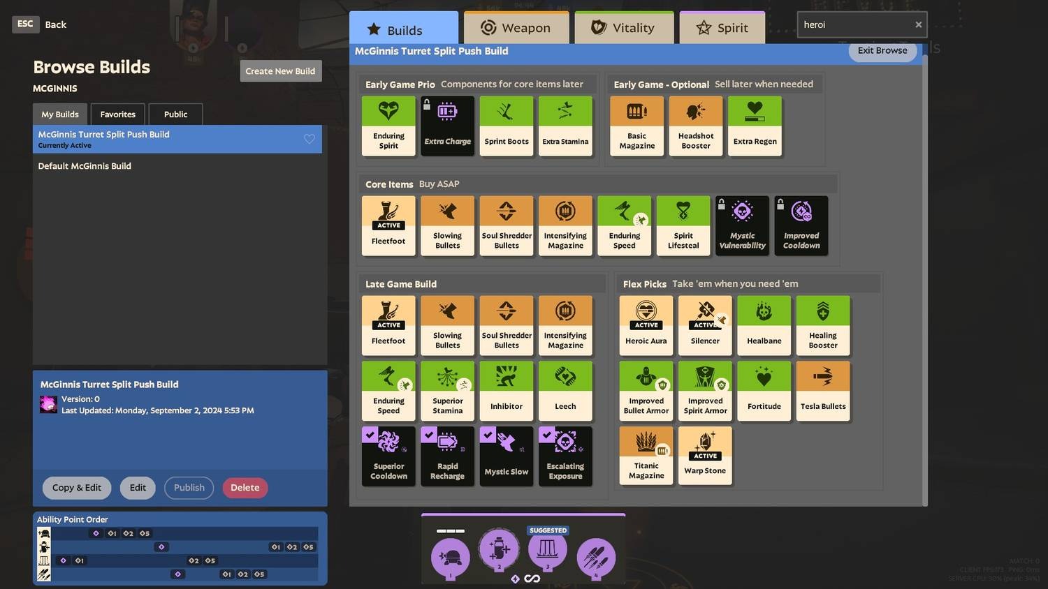 Deadlock - Guia de Build para McGinnis - Critical Hits