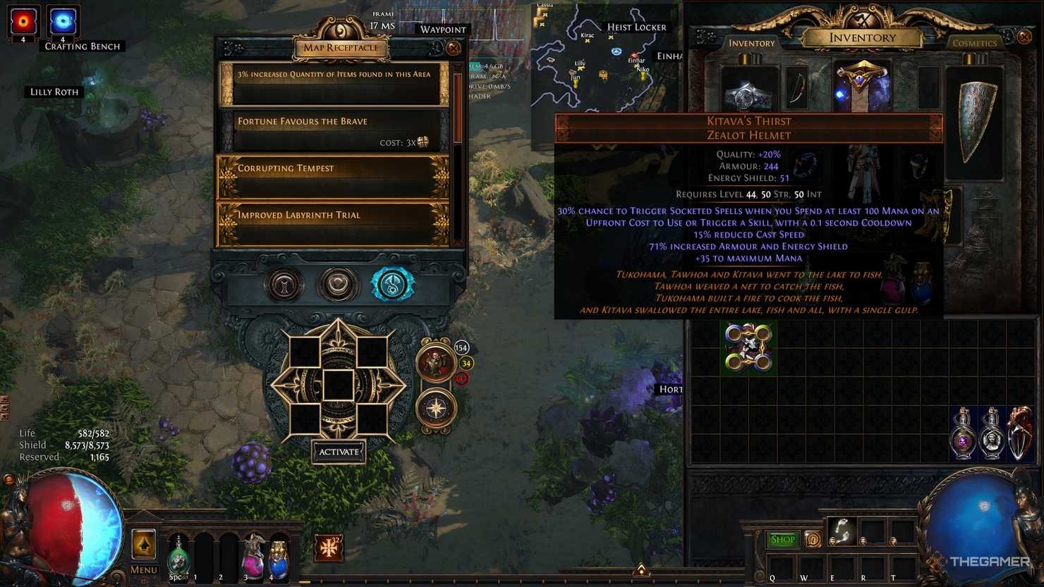 Path of Exile - Guia de Build para Templário - Critical Hits