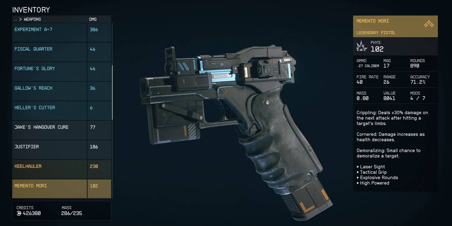 Starfield - Melhores armas do jogo - Critical Hits