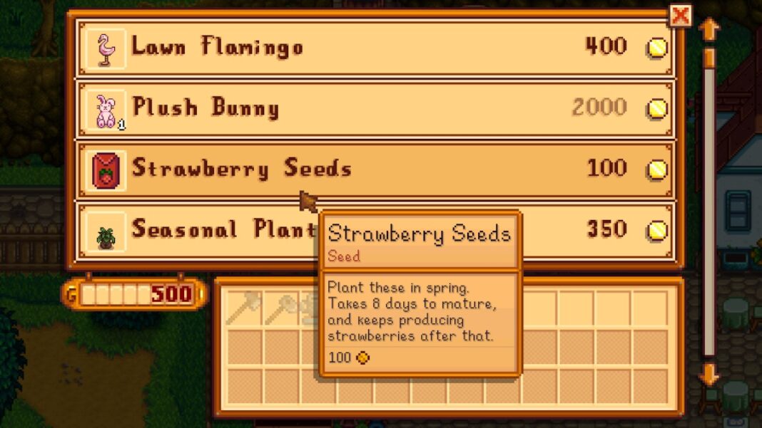 Stardew Valley - Como obter morango - Critical Hits