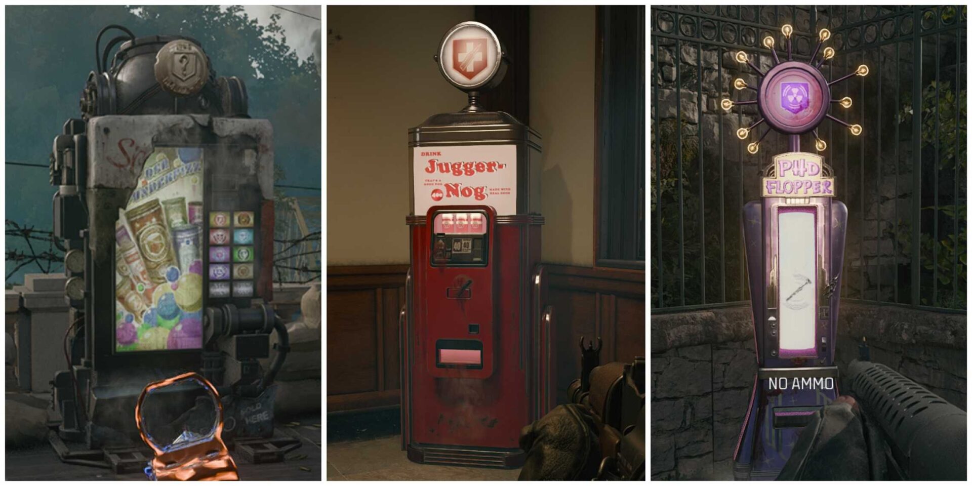 COD: Black Ops 6 Zombies - Localização de todos os Perks em Liberty ...