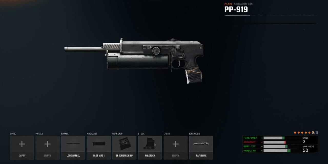 Call of Duty: Black Ops 6 - O melhor loadout para PP-919 - Critical Hits