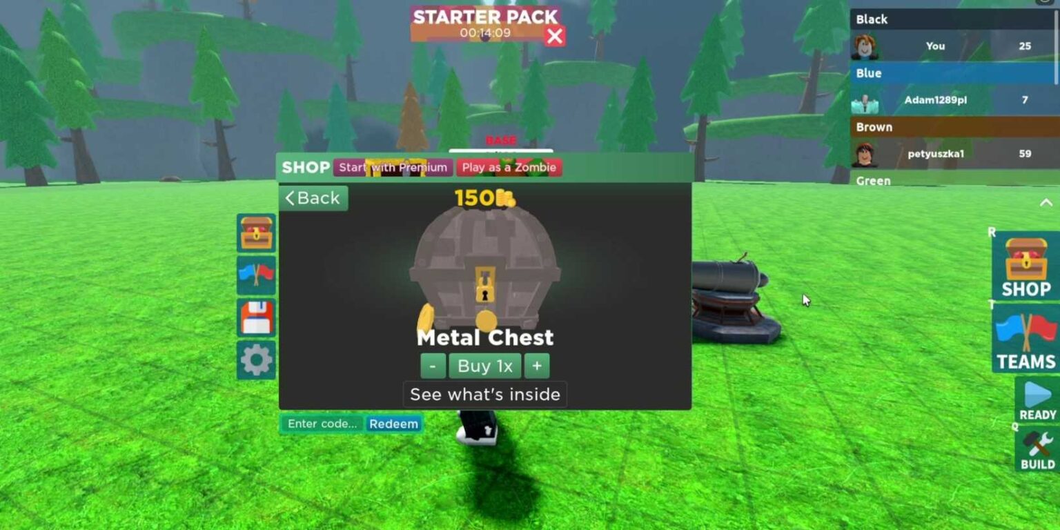 Roblox Zombie Defense - Códigos de itens grátis (dezembro 2024 ...