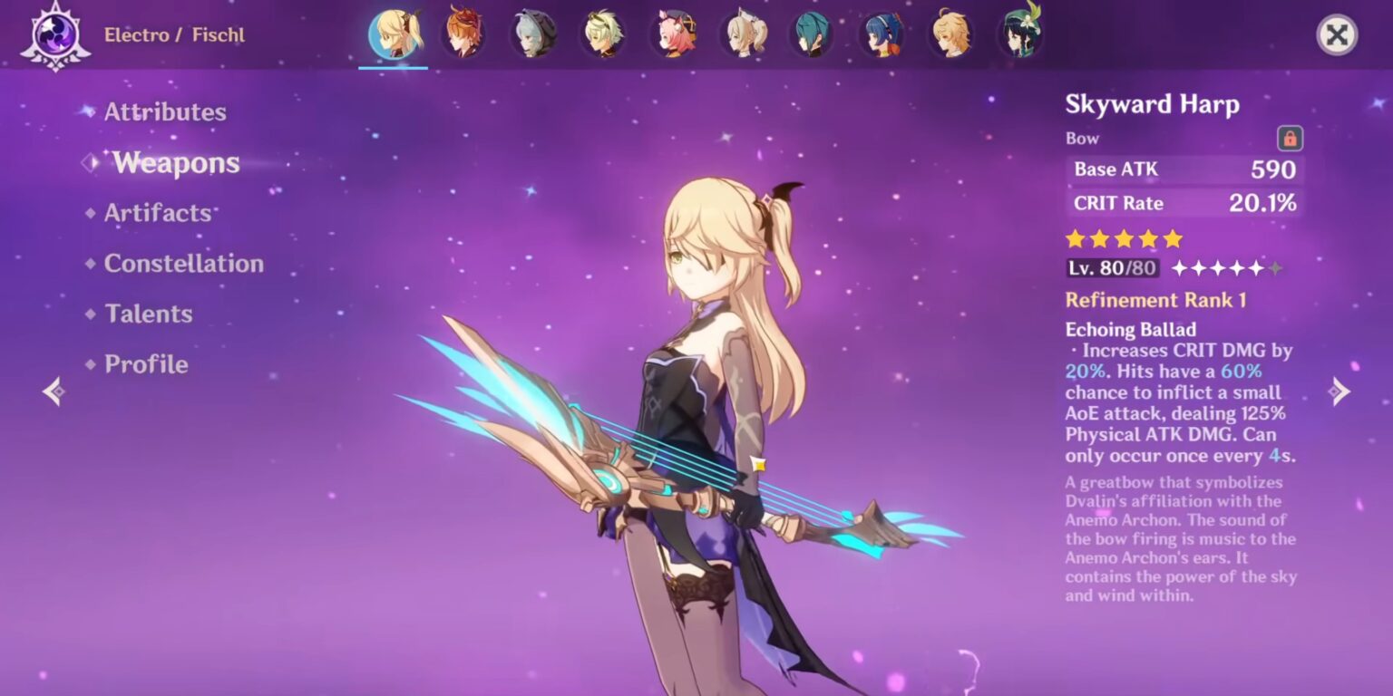 Genshin Impact - As melhores armas para Aloy - Critical Hits