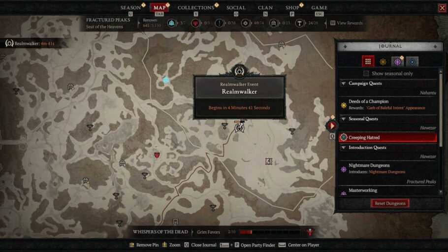 Diablo 4: Hatred Rising - Como completar os eventos Realmwalker ...