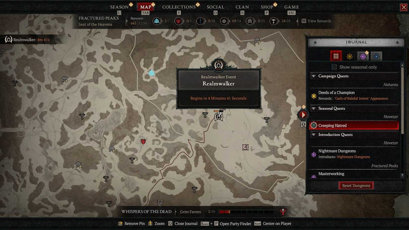 Diablo 4: Hatred Rising - Como completar os eventos Realmwalker ...
