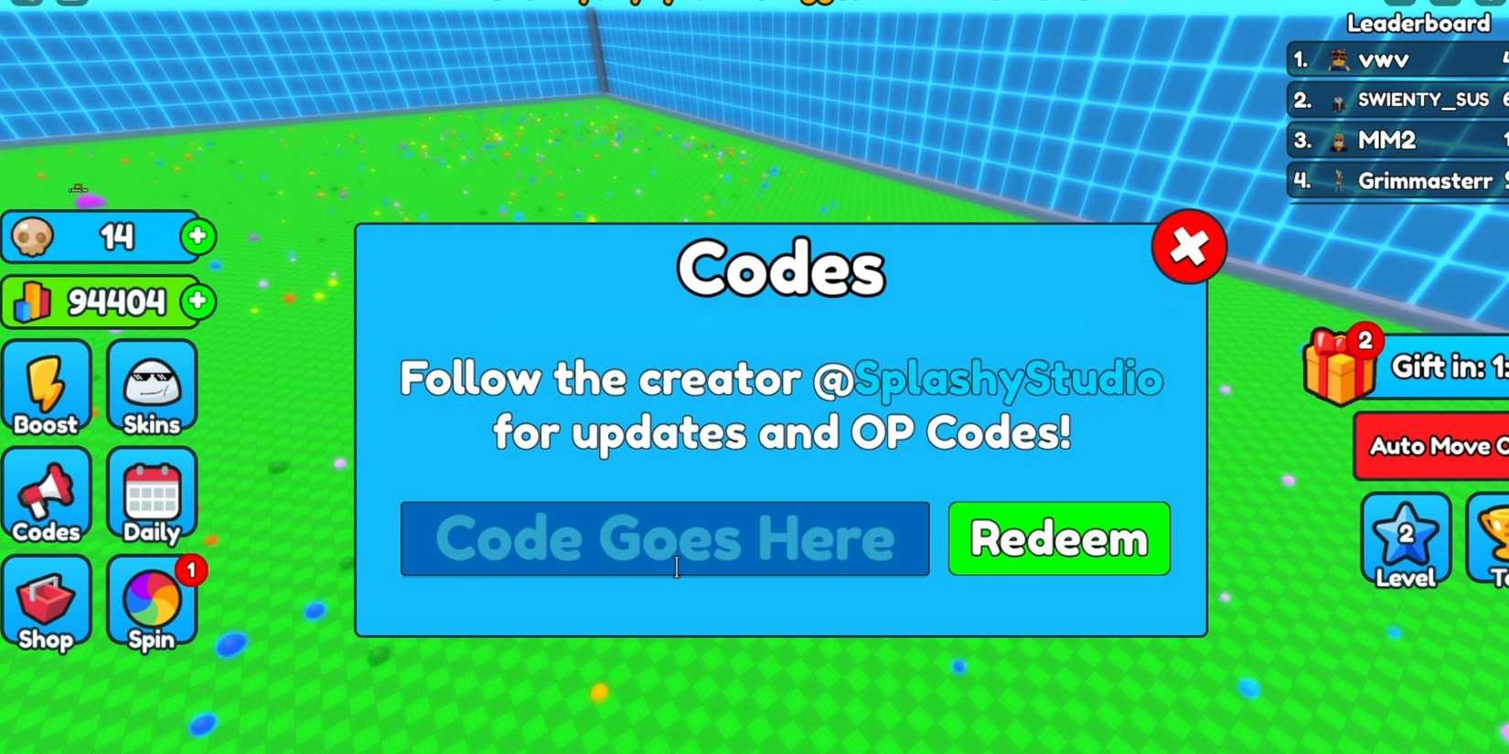 Roblox Eat Blobs Simulator - Códigos de itens grátis (Novembro 2024) - Critical Hits