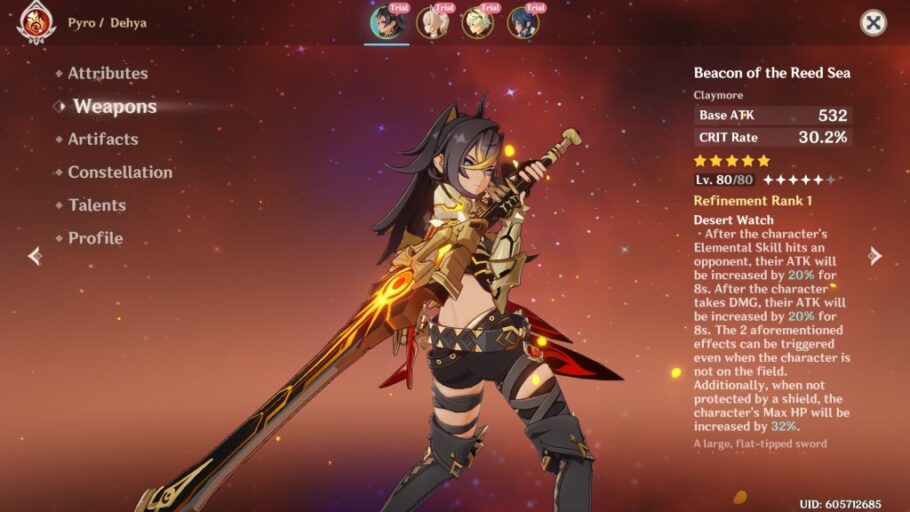 Genshin Impact - As melhores armas para Navia - Critical Hits