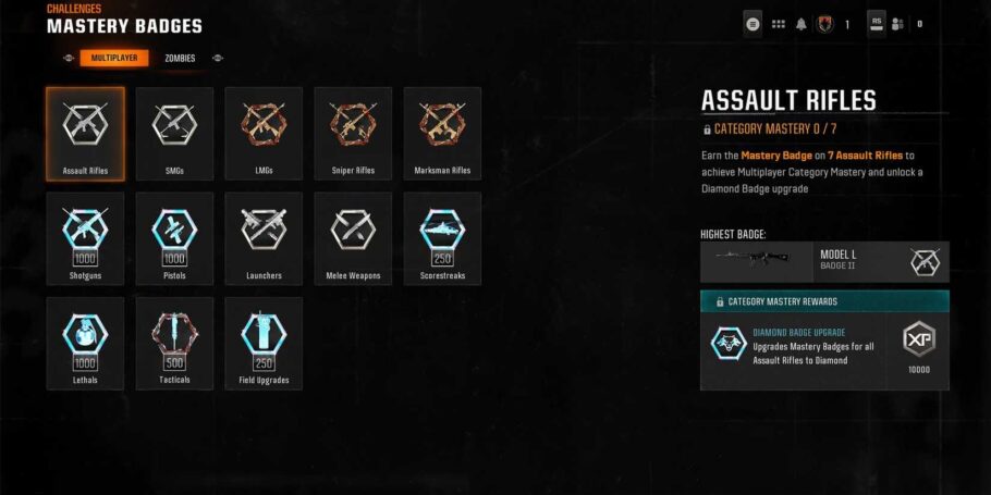 Call of Duty Black Ops 6 - Entenda o sistema de Insígnias de Maestria ...