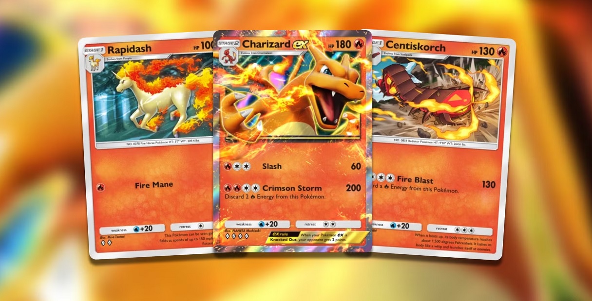 Pokémon TCG Pocket - As melhores cartas do tipo Fogo - Critical Hits