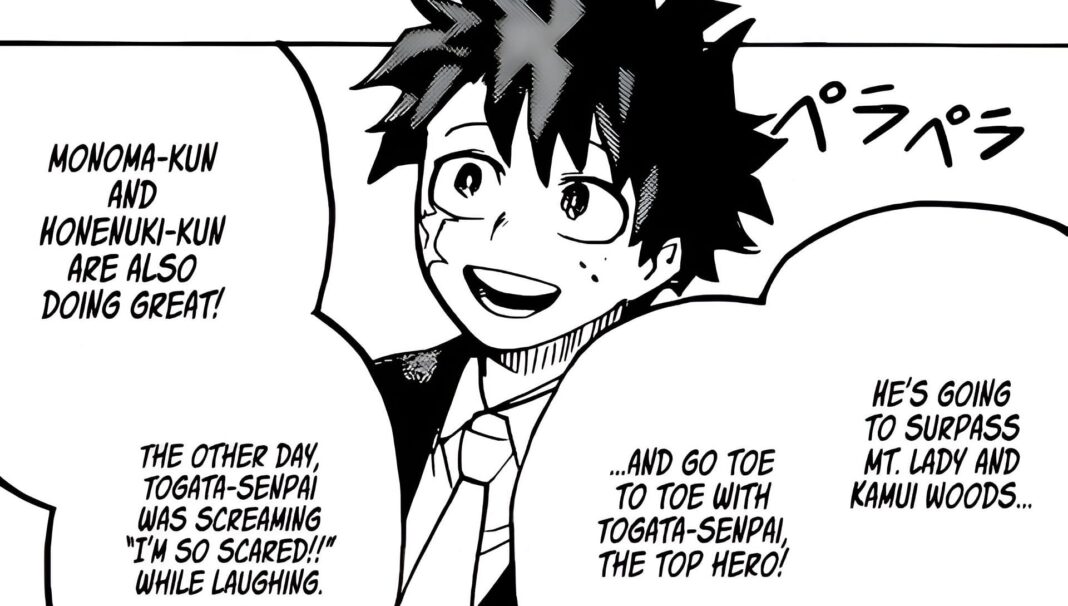 Deku estava destinado a se tornar professor em My Hero Academia, e as ...