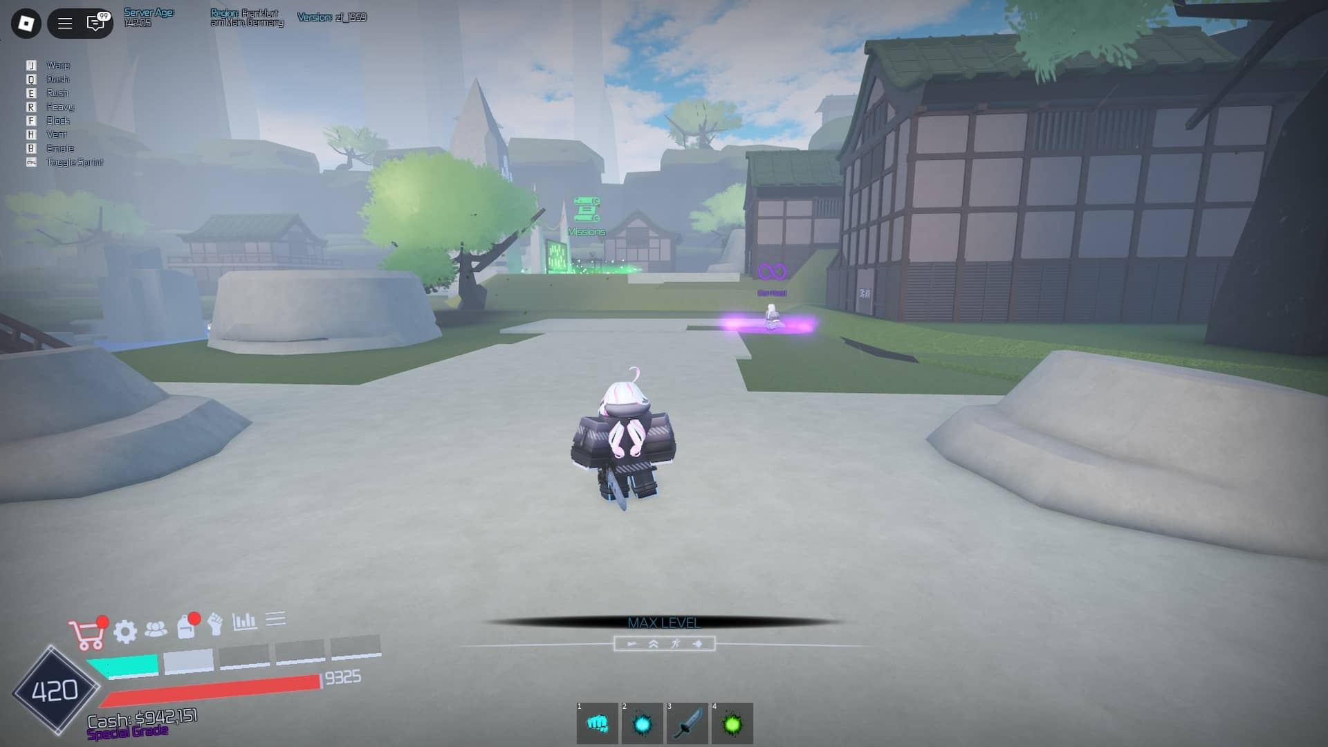 Roblox Jujutsu Infinite - Todas as localizações e NPCs - Critical Hits