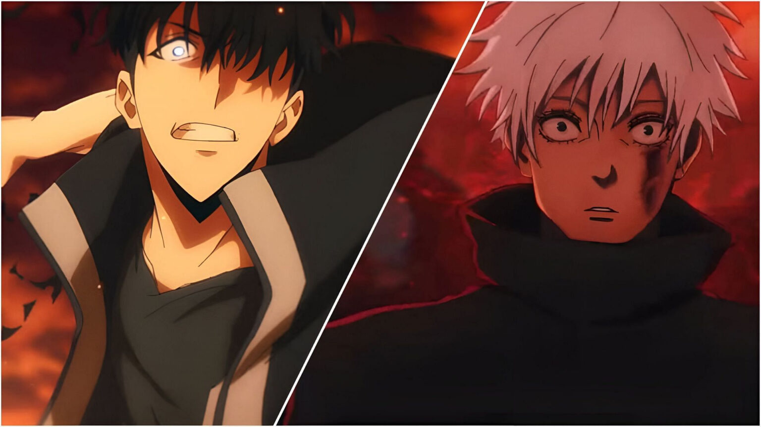 Por que Gojo, de Jujutsu Kaisen, não tem chance contra Sung Jin-Woo, de ...
