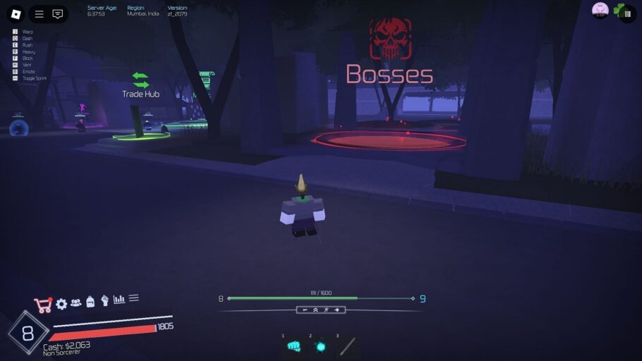 Roblox Jujutsu Infinite - Como obter a Robe Demoníaca - Critical Hits